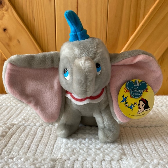 Disney | Toys | Vintage Disney Dumbo Plush Toy | Poshmark